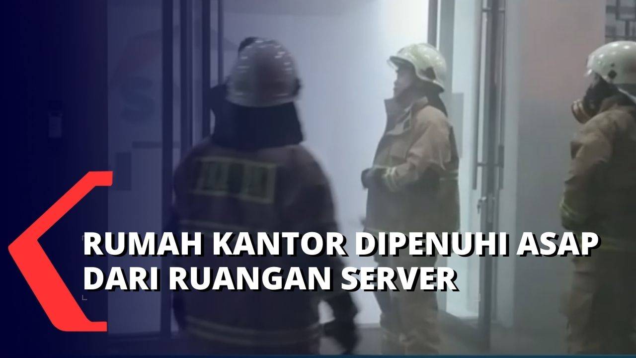 Diduga Karena Panasnya Peralatan Server Komputer, Rumah Kantor di ...