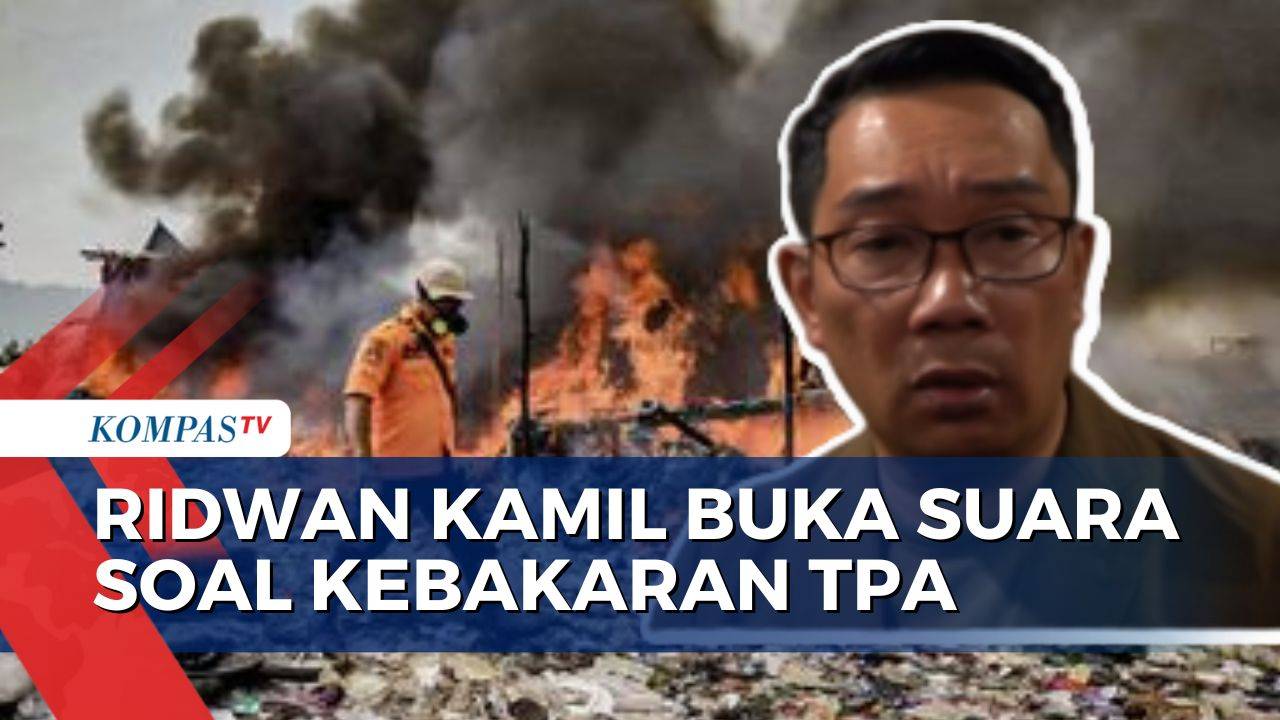 Kebakaran TPA Sarimukti Meluas hingga 15 Hektar, Ridwan Kamil Minta ...