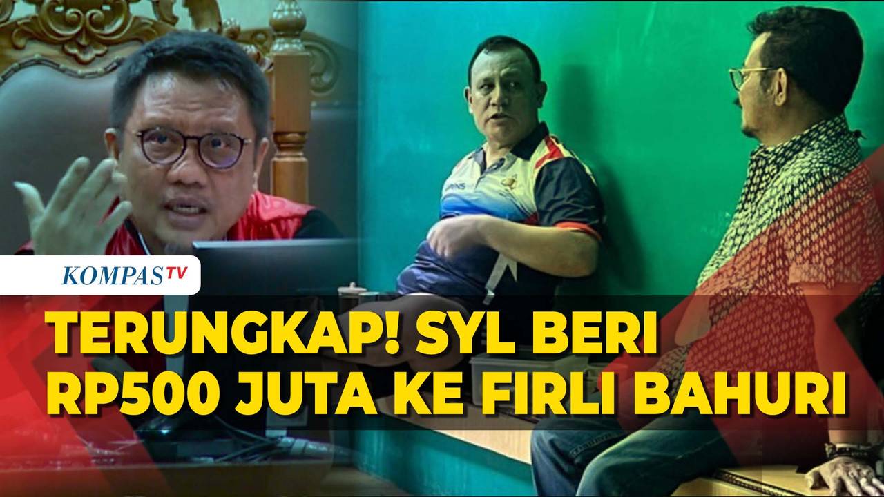Pengakuan SYL Beri Rp 500 Juta ke Firli Bahuri di GOR Bulu Tangkis ...