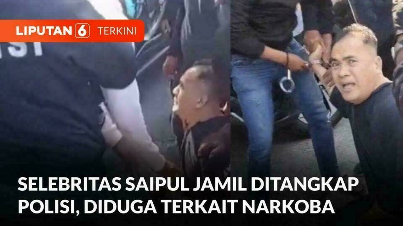 Viral! Detik-detik Selebritas Saipul Jamil Diduga Ditangkap Polisi di ...