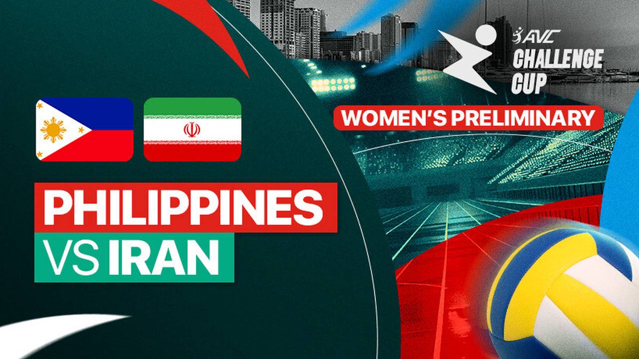 Philippines vs Iran - Full Match | AVC Challenge Cup for Women 2024