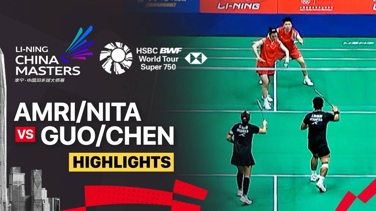 Amri Syahnawi/Nita Violina Marwah (INA) vs Guo Xin Wa/Chen Fang Hui (CHN) - Highlight | LI-NING ...