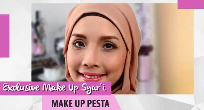 Tutorial Makeup Natural Dan Hijab Style Untuk Pesta Atau Wisuda | Saubhaya Makeup