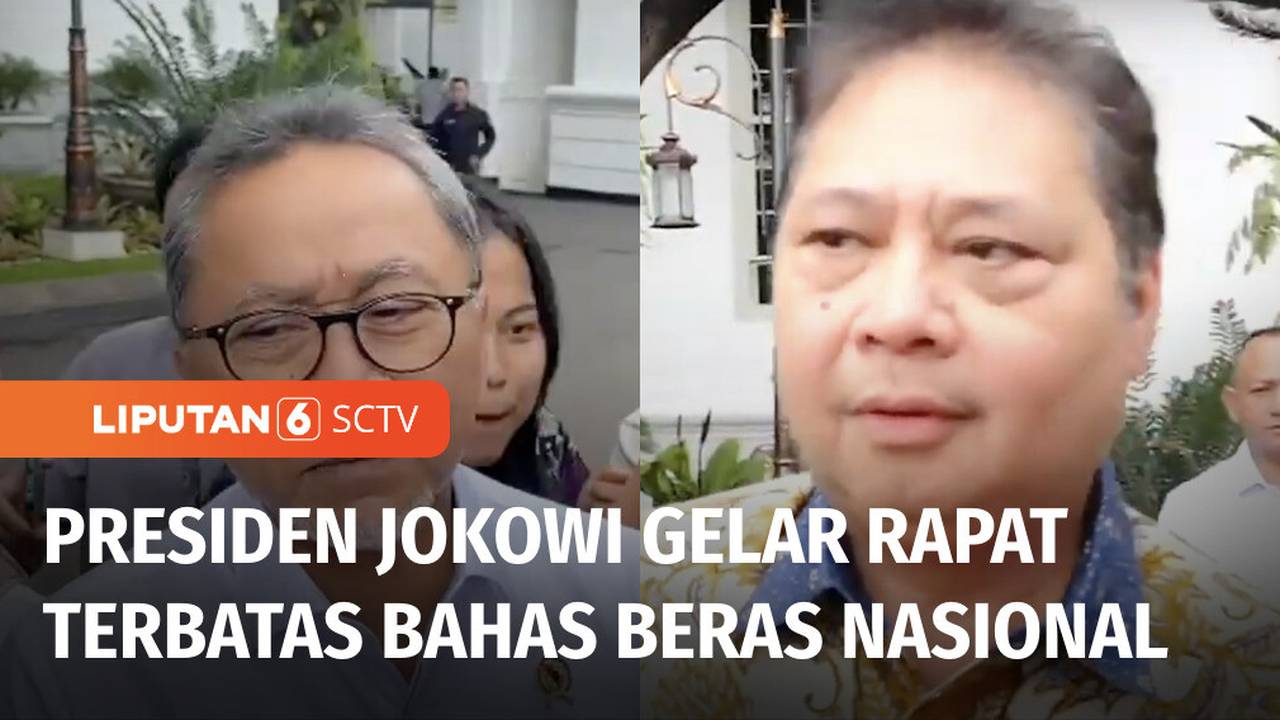 Presiden Jokowi Perintahkan Gelontorkan Beras Bulog, Zulhas dan ...