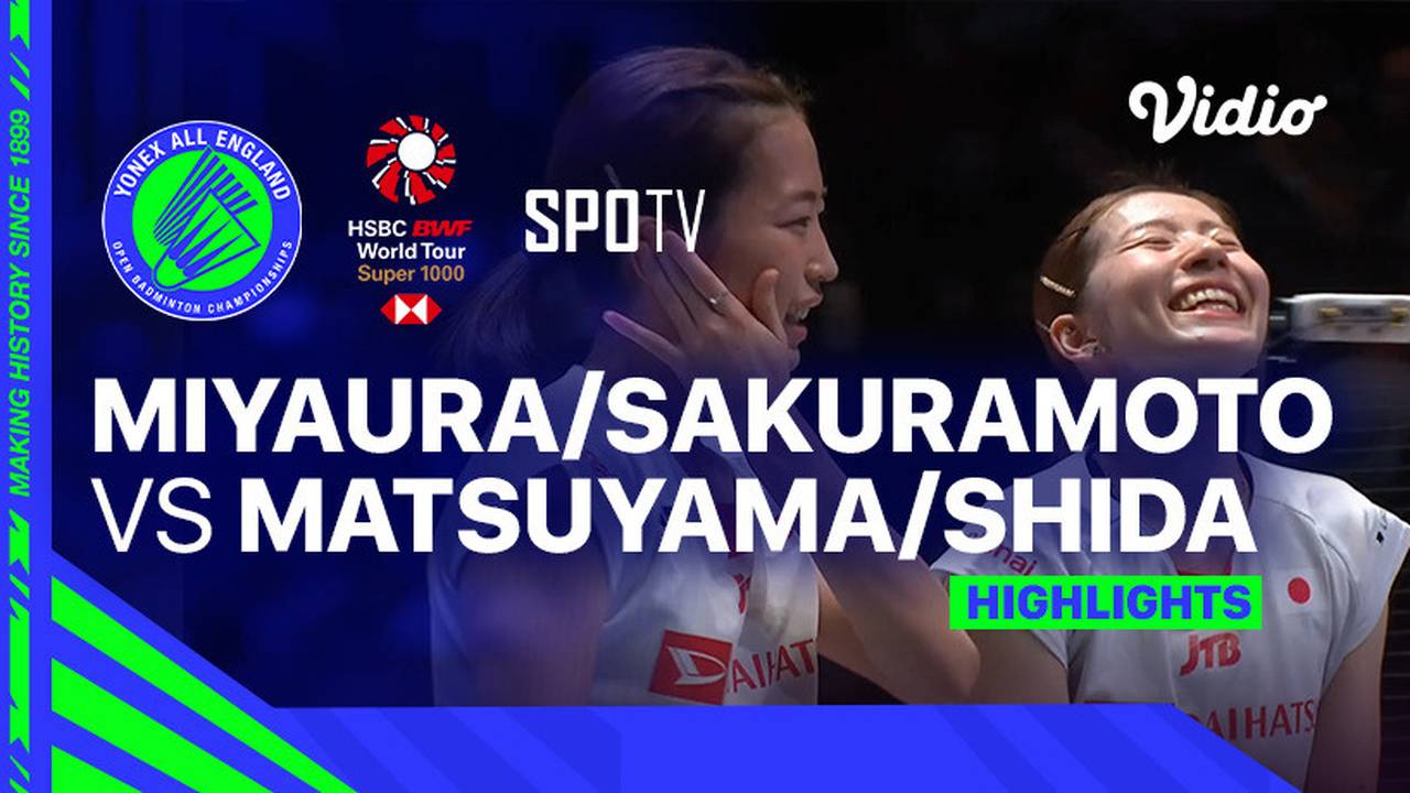 Women's Doubles Semifinal: Rena Miyaura/Ayako Sakuramoto (JPN) vs Nami Matsuyama/Chiharu Shida ...