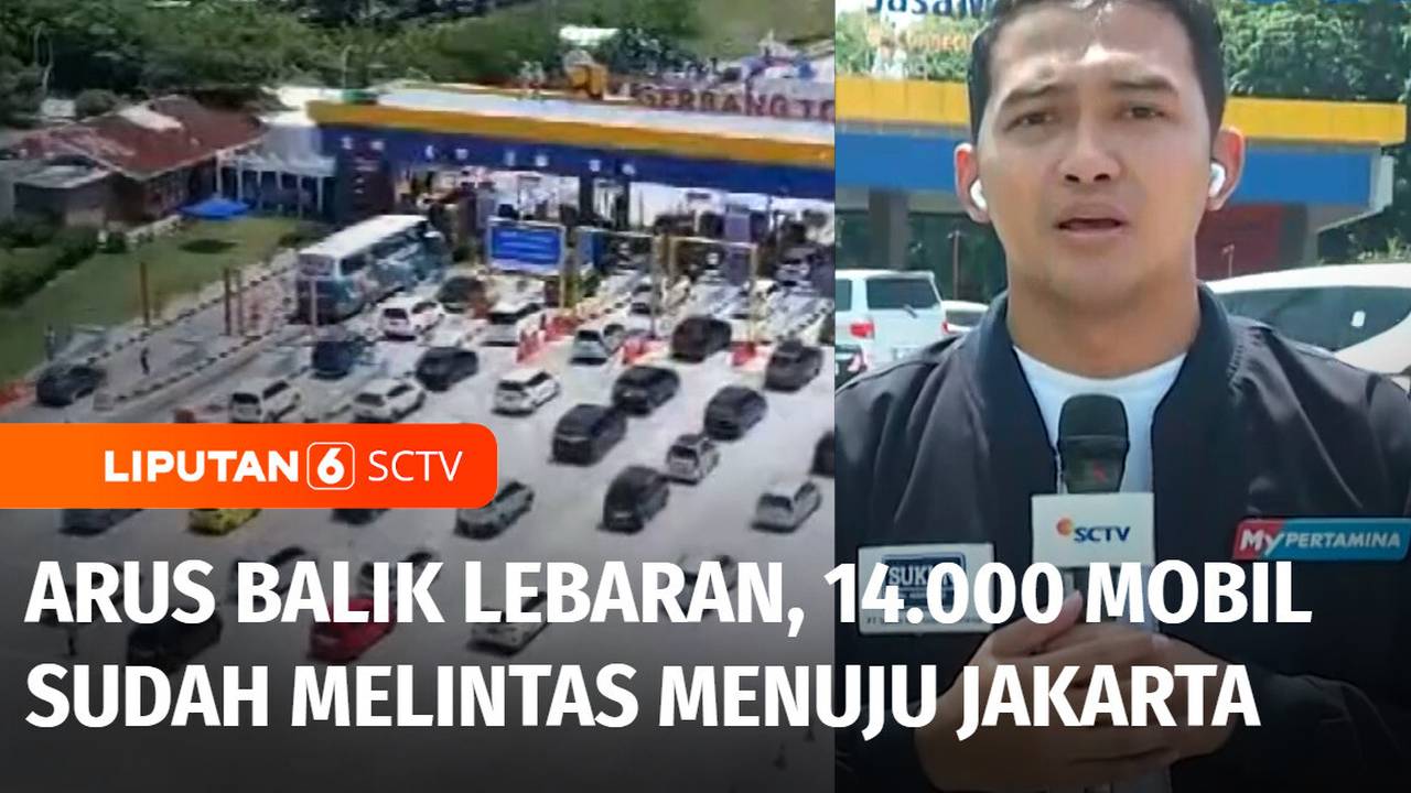 Live Report: Arus Balik, Ribuan Mobil Melintas dari GT Kalikangkung Menuju Jakarta | Liputan 6 ...