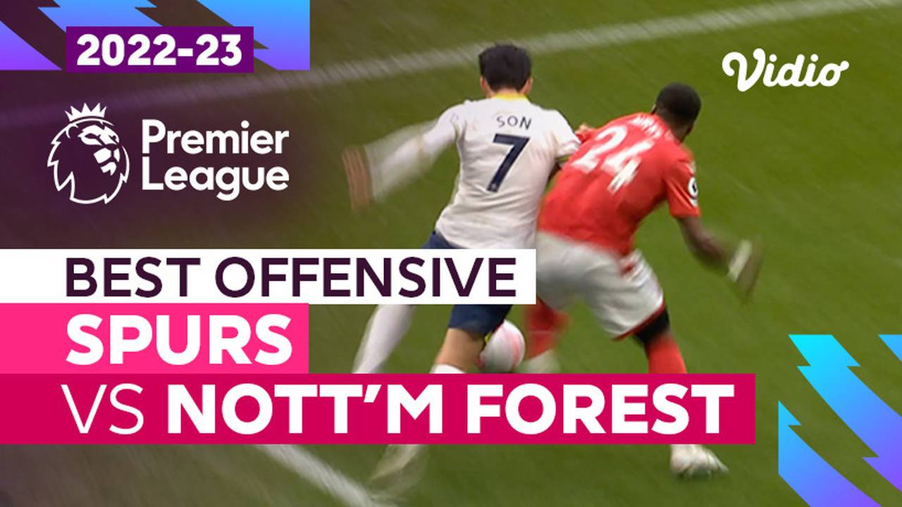 Aksi Serangan Terbaik | Spurs vs Nottingham Forest | Premier League 2022/23