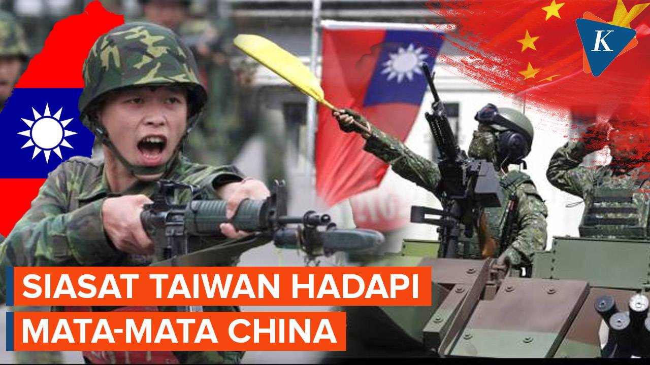 Taiwan Tahan Letnan Kolonel Diduga Mata-mata Cina - Kompascom