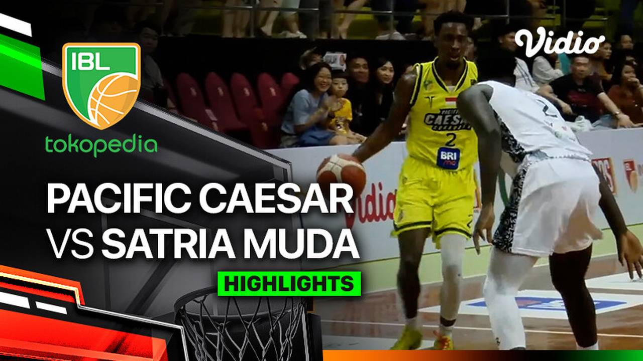 Pacific Caesar Surabaya vs Satria Muda Pertamina Jakarta - Highlights ...