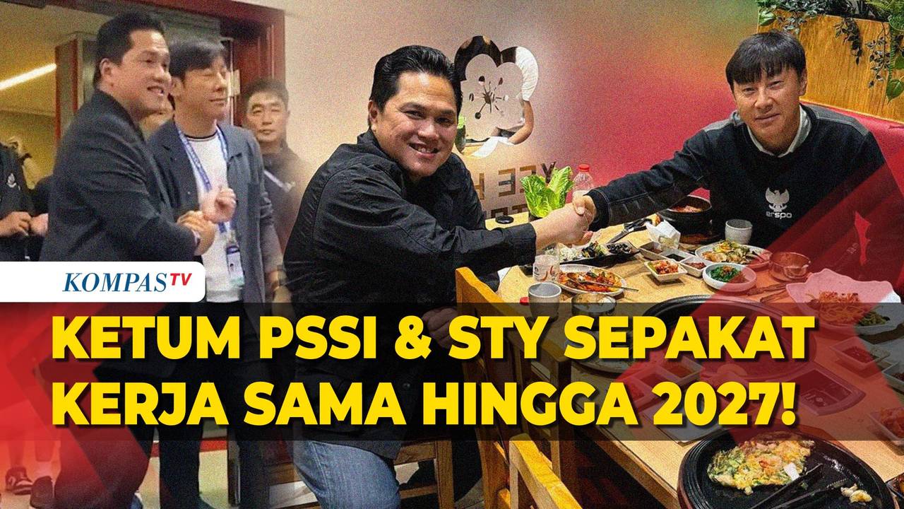 Ketum PSSI Erick Thohir dan Shin Tae-yong Sepakat Lanjutkan Kerja Sama di Timnas hingga 2027 ...