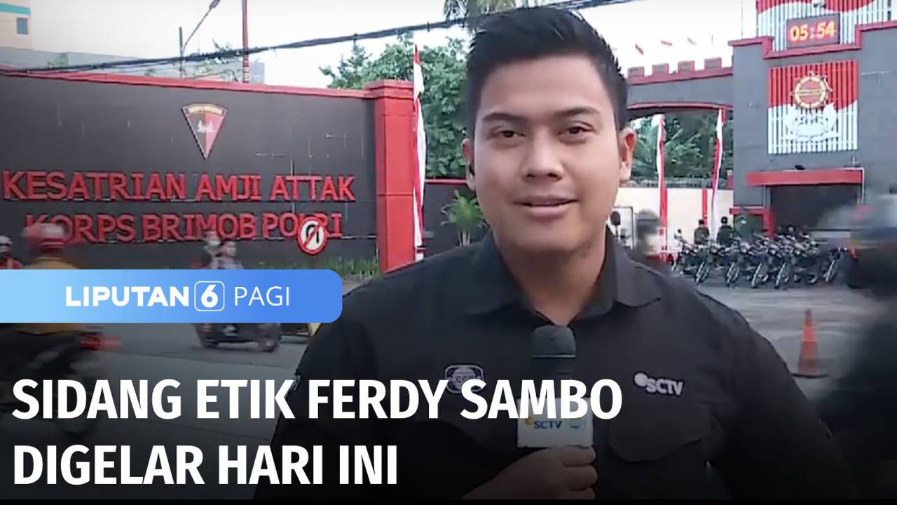 Live Report Nasib Keanggotaan Kepolisian Ferdy Sambo Akan Ditentukan