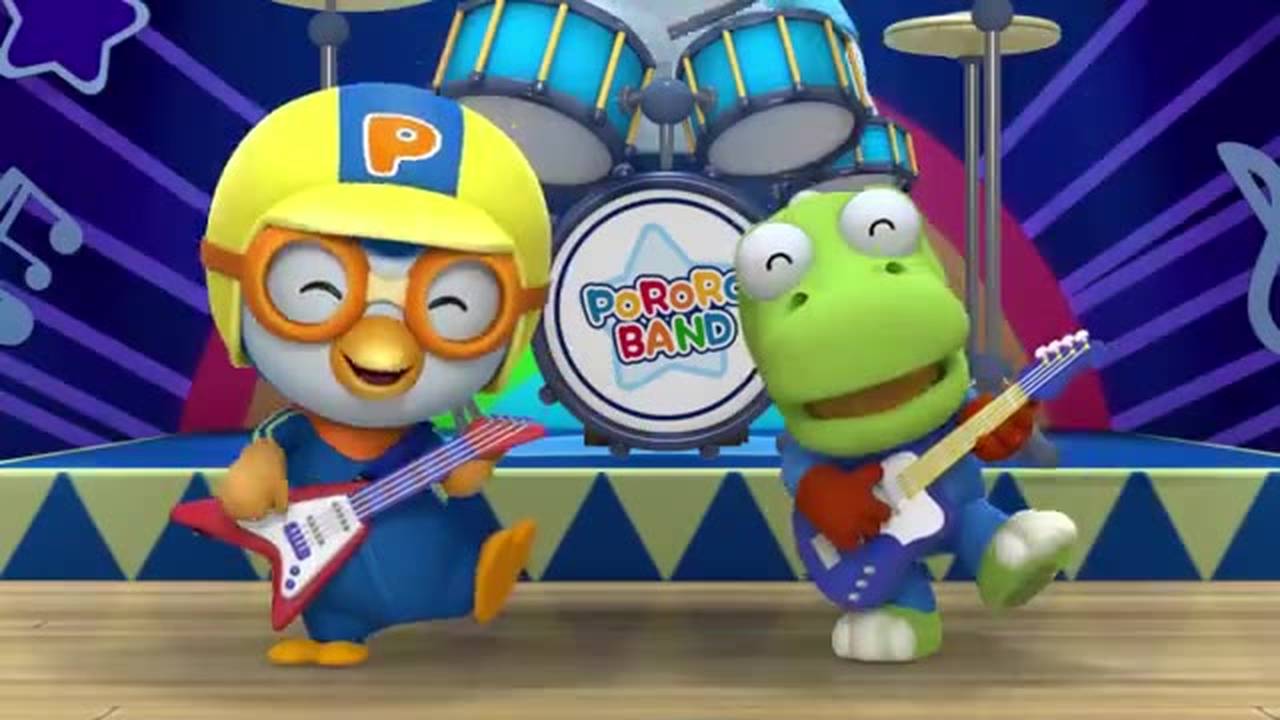 Bernyanyi Bersama Pororo - Ep 01 - Band Pororo (2018) | Vidio