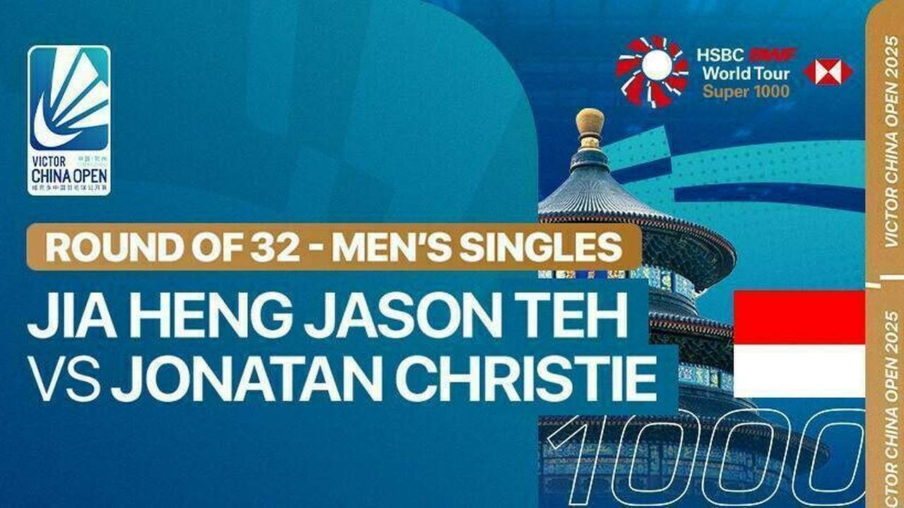 Jia Heng Jason Teh (SGP) vs Jonatan Christie (INA) - Full Match | Victor China Open 2025 | Vidio