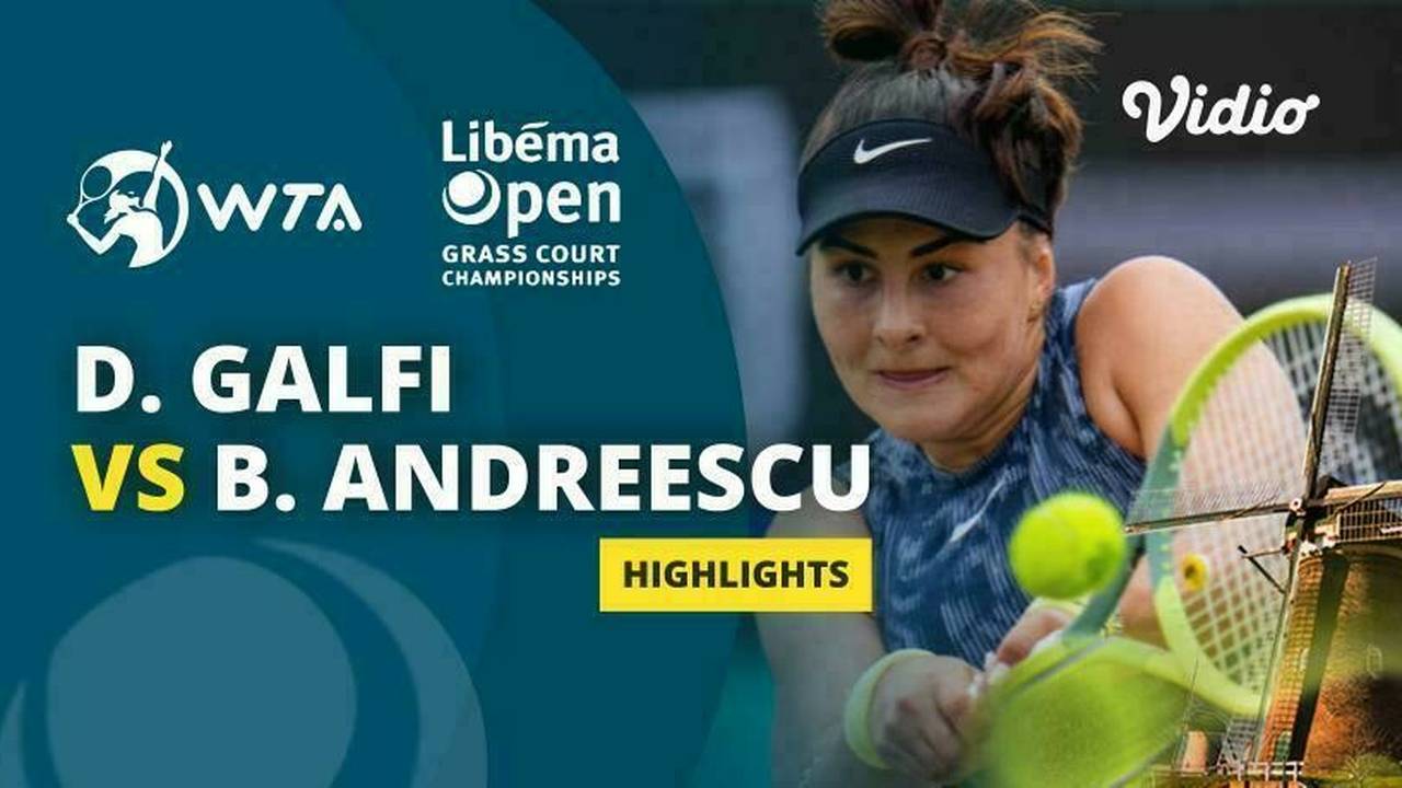 Semifinal: Dalma Galfi vs Bianca Andreescu - Highlights | WTA Libema ...