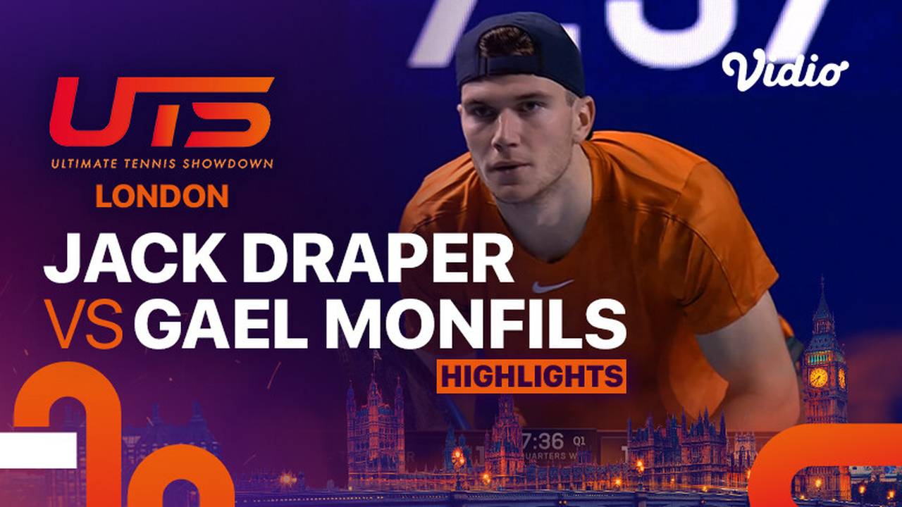 The Power (Jack Draper) vs La Monf (Gael Monfils) - Highlights ...