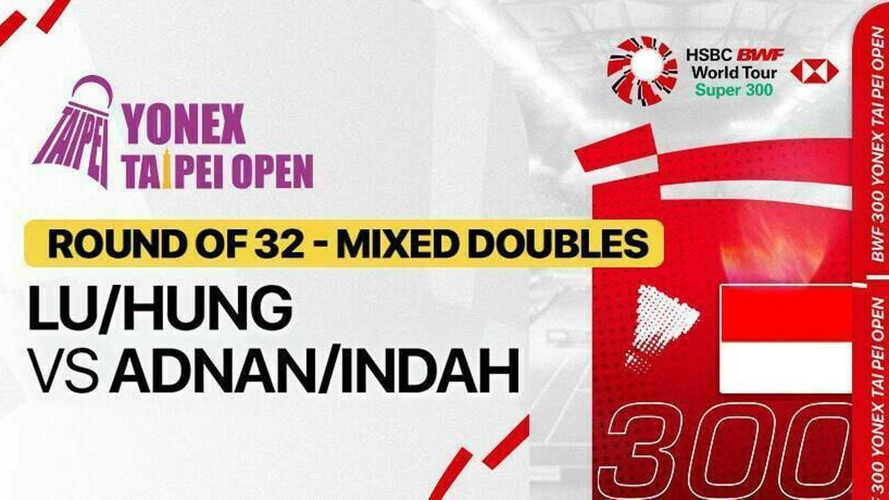 Ming Che Lu/Hung En-Tzu (TPE) vs Adnan Maulana/Indah Cahya Sari Jamil ...