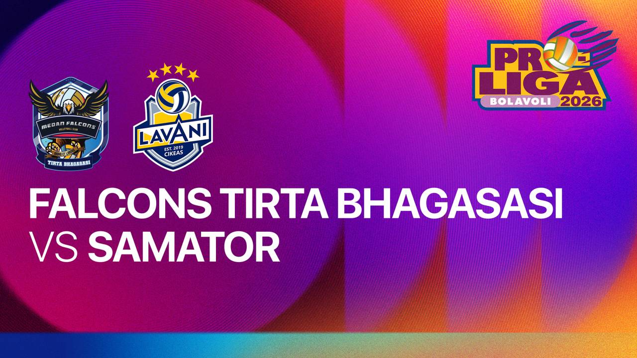 Putra: Medan Falcons Tirta Bhagasasi vs Surabaya Samator - Full Match ...