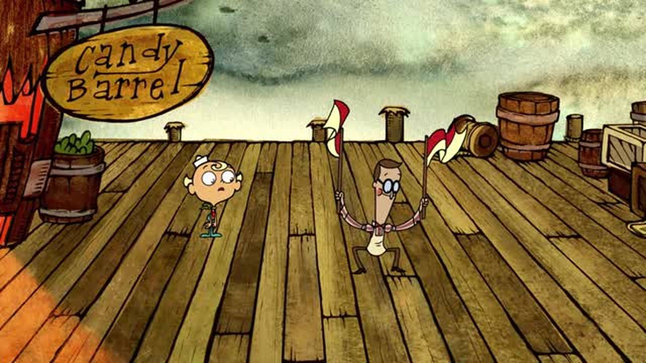 flapjack and spongebob
