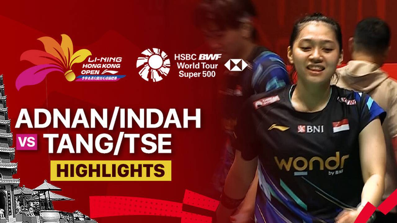 Adnan Maulana/Indah Cahya Sari Jamil (INA) vs Tang Chun Man/Tse Ying ...