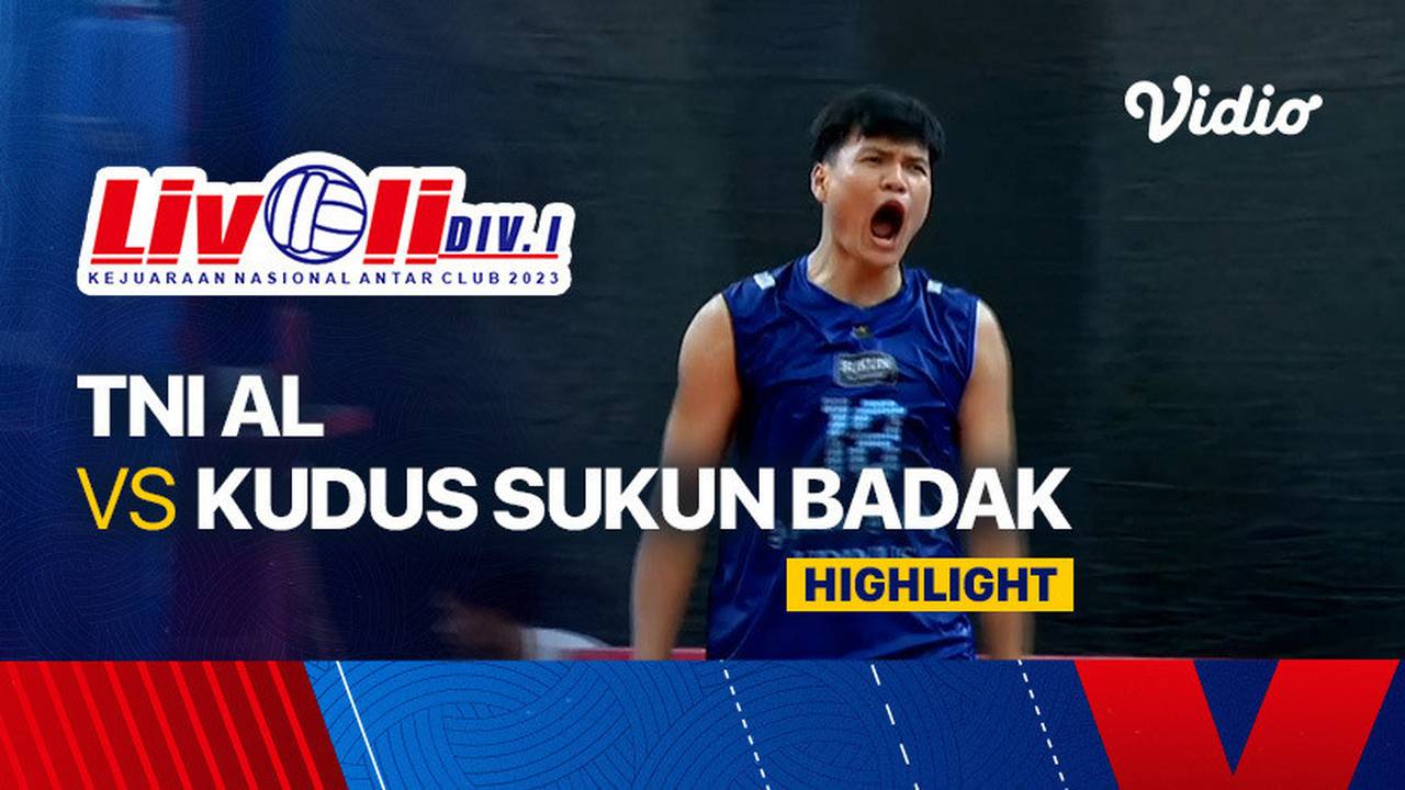 Putra: TNI AL vs Kudus Sukun Badak - Highlights | Livoli Divisi 1 2023