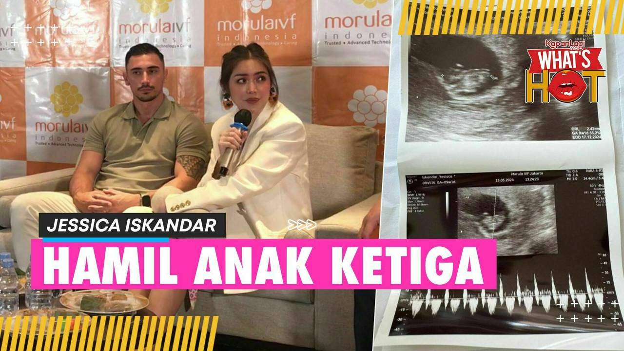 Jessica Iskandar Ternyata Hamil Anak Ketiga, Ini Alasannya Pilih ...