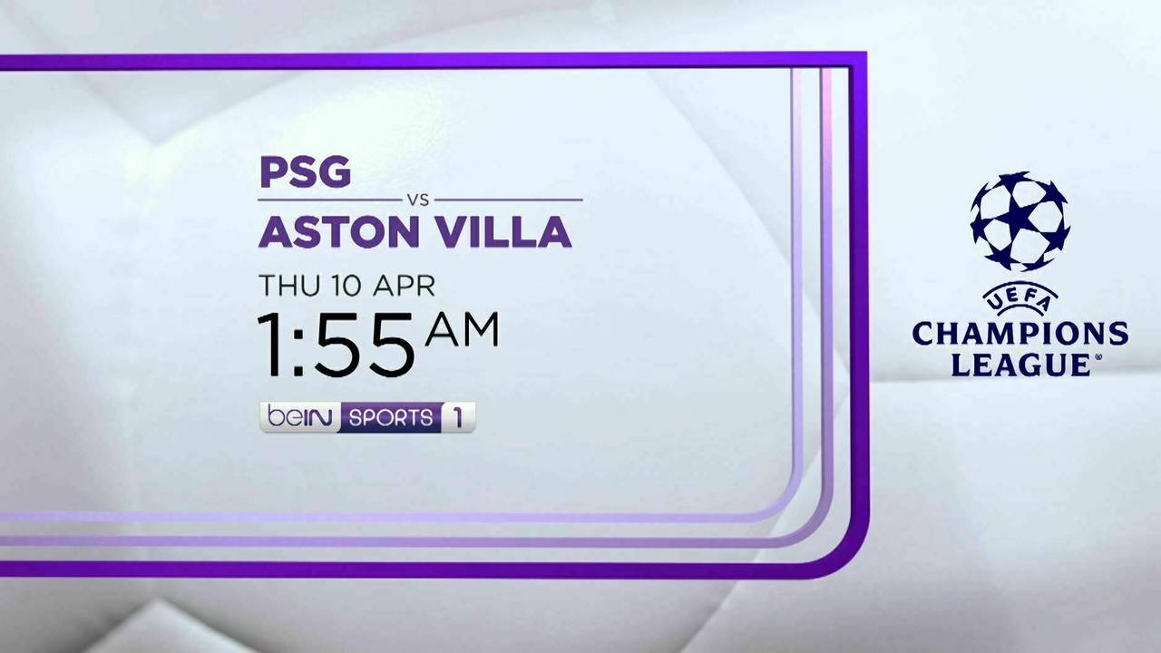 PSG vs Aston Villa - 10 April 2025 | UEFA Champions League 2024/25