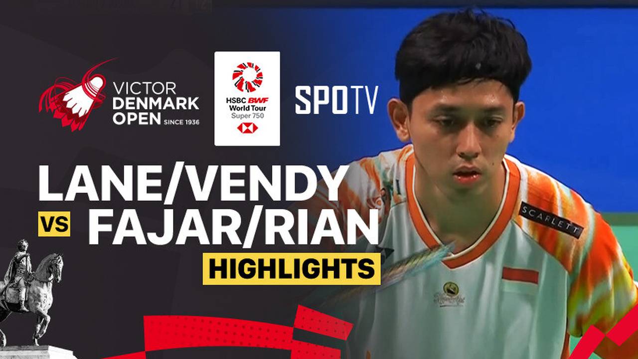 Ben Lane/Sean Vendy (ENG) vs Fajar Alfian/Muhammad Rian Ardianto (INA ...