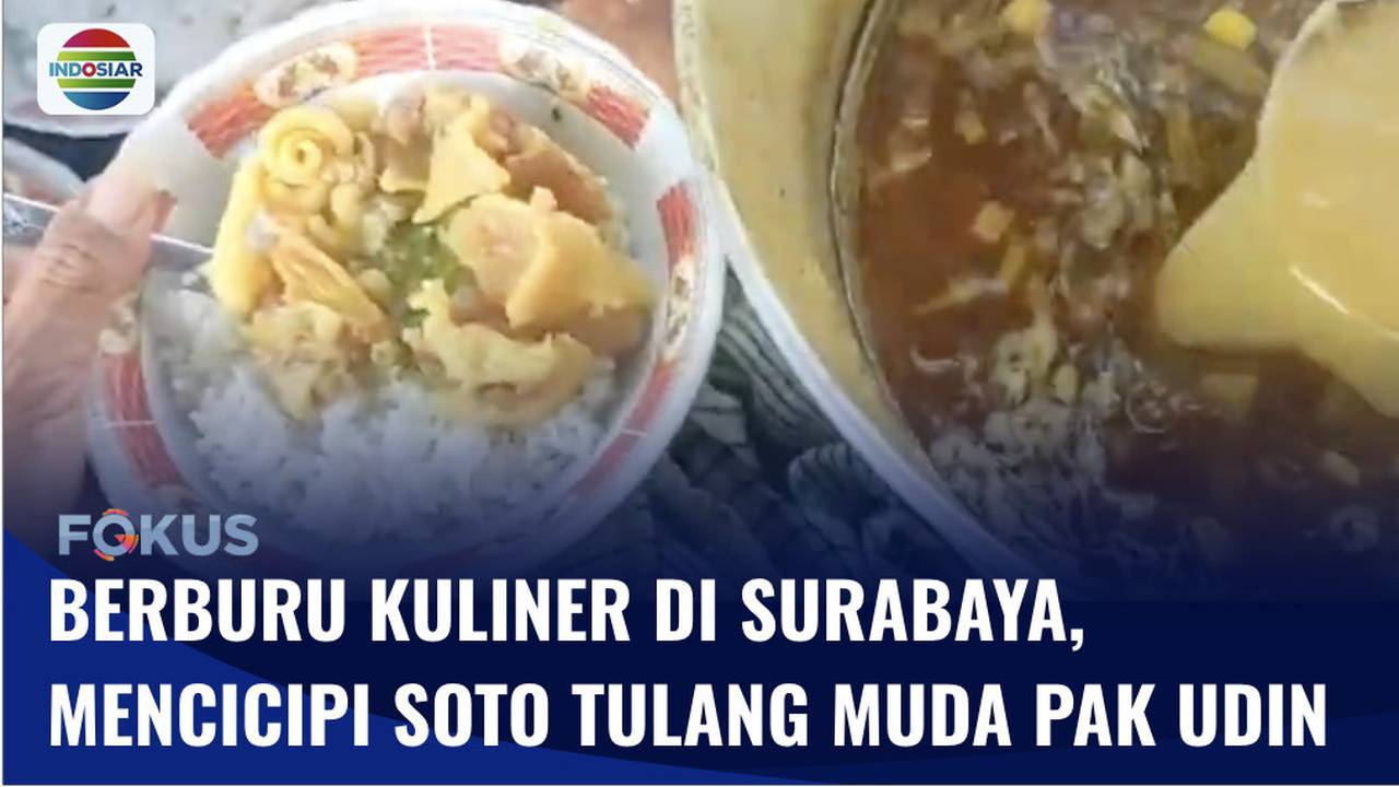 Kelezatan Soto Sapi Tulang Muda Disajikan dengan Daging, Jeroan, dan ...