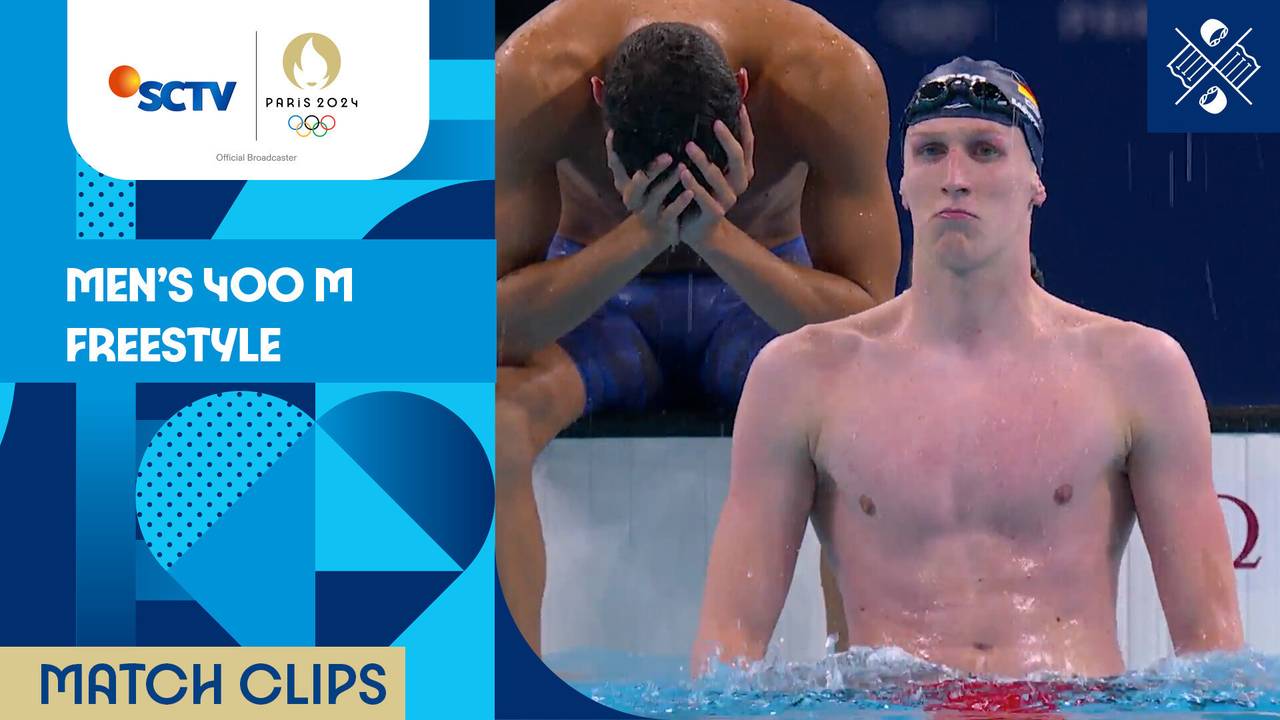 MEN'S 400M FREESTYLE - Match Clips | Olympic Games Paris 2024