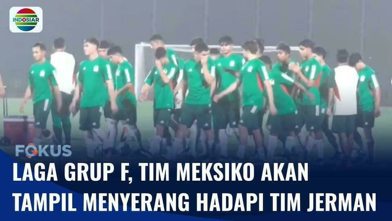 Jelang Laga Pildun U-17 Grup F, Timnas Meksiko Terus Bersiap Melawan ...