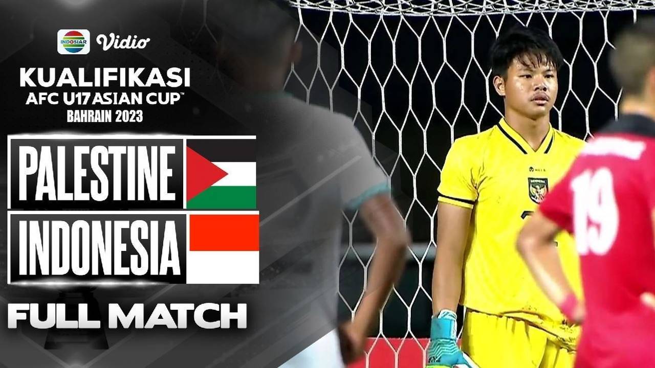 Full Match : Palestine VS Indonesia AFC U17 Asian Cup 2023 | Qualifiers ...