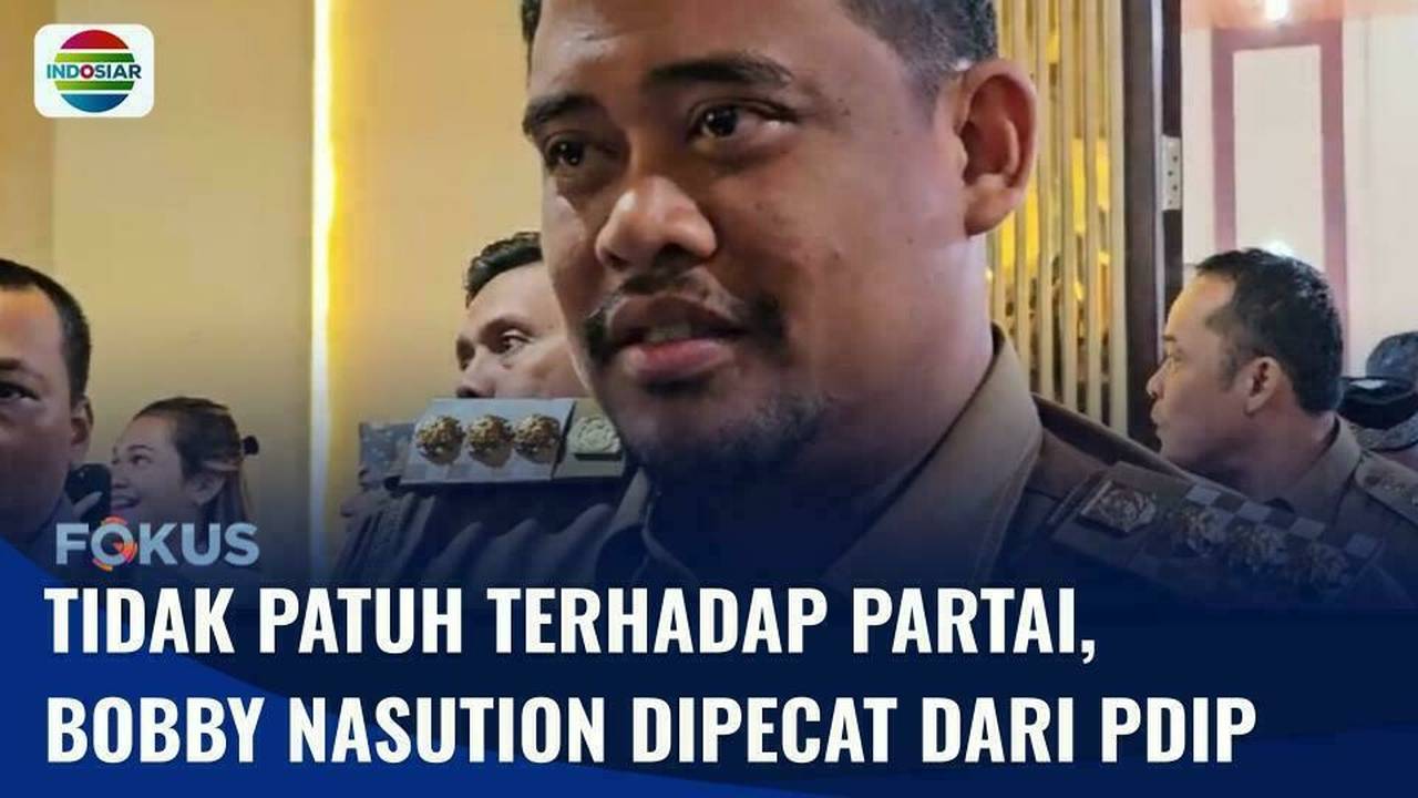 Surat PDIP untuk Bobby Nasution, Dipecat karena Tak Lagi Penuhi Syarat ...