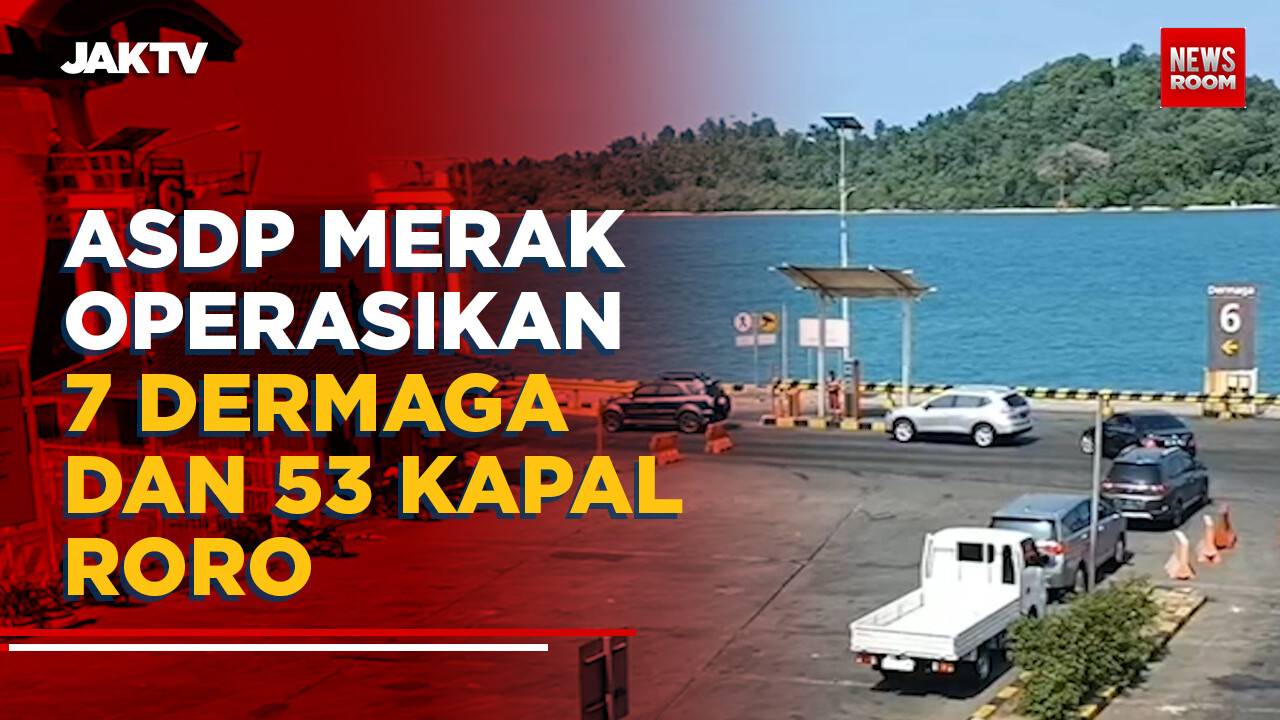 ASDP Merak Operasikan 7 Dermaga Dan 53 Kapal Roro - jaktv.official | Vidio