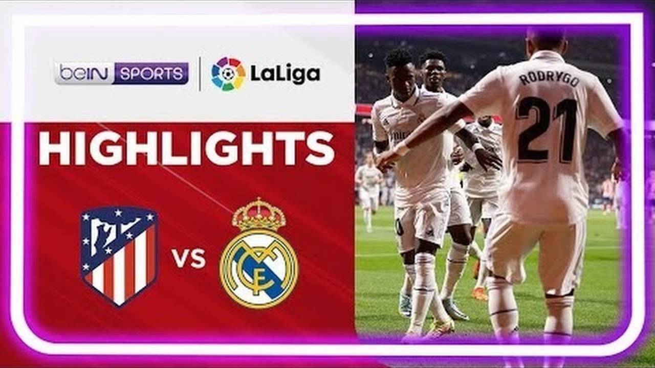 Match Highlights | Atletico Madrid vs Real Madrid | LaLiga Santander ...