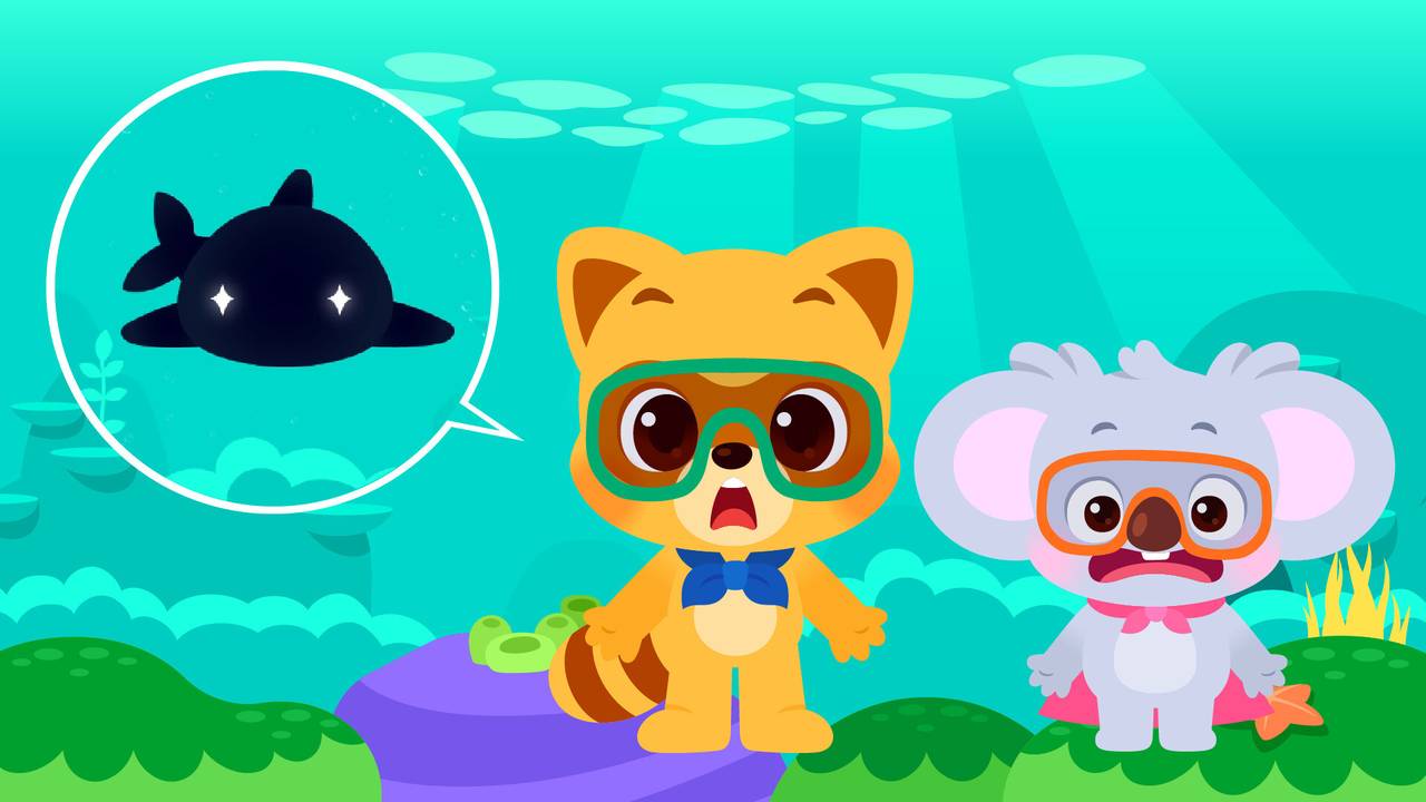 Lotty Friends - Pang Pang Curiosity Lotty Friends - A giant fish in the ...