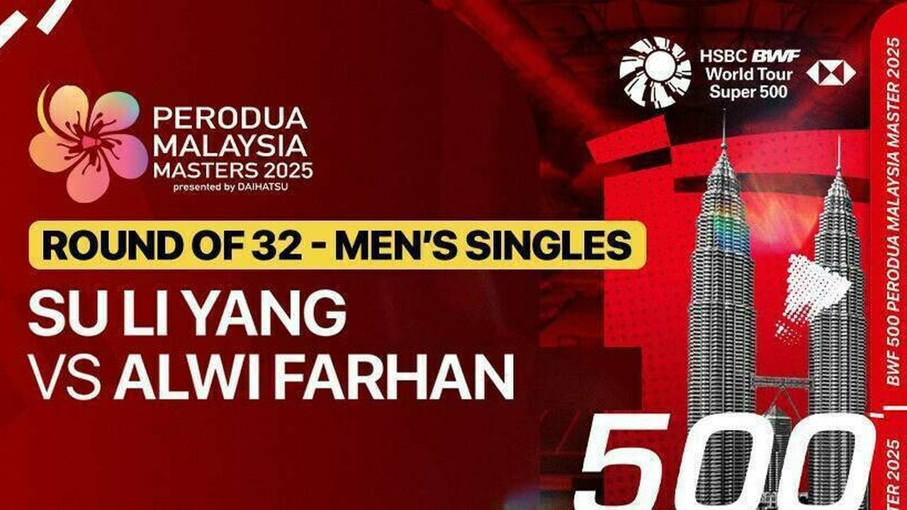 Su Li Yang (TPE) vs Alwi Farhan (INA) - Men's Singles Round of 32 | Perodua Malaysia Masters ...