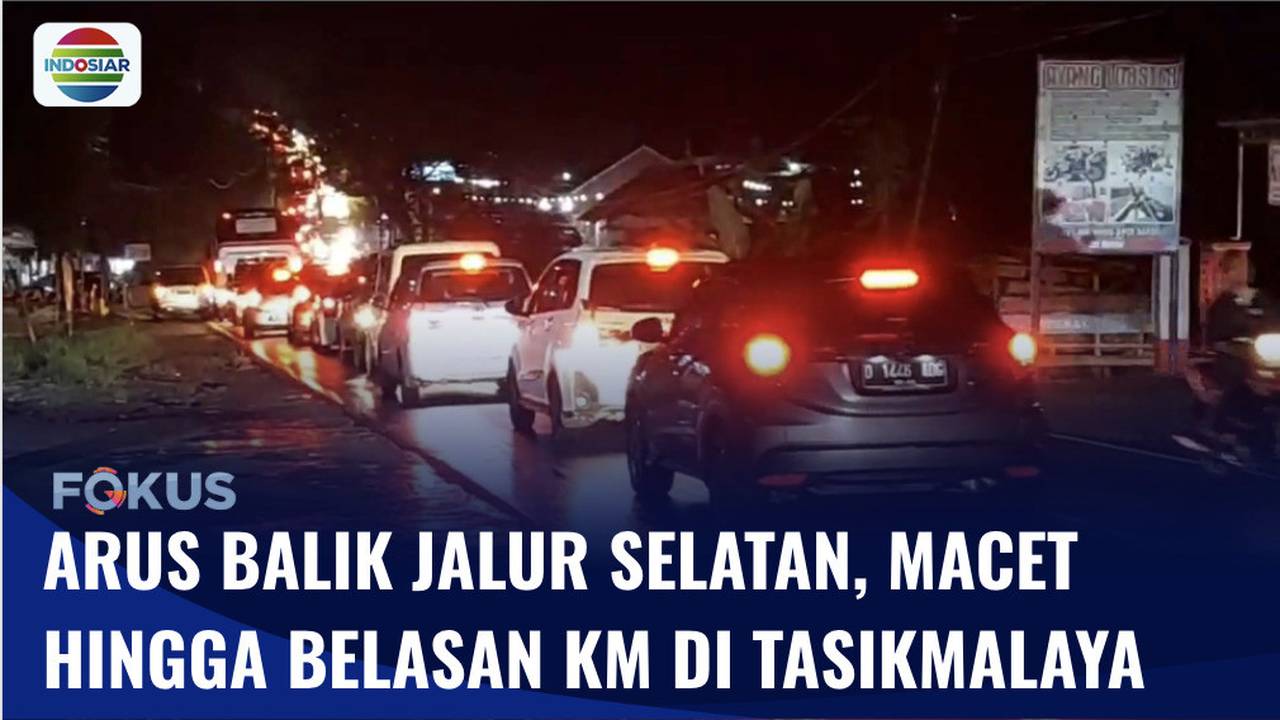 Arus Balik Jalur Selatan, Pengendara Terjebak Macet di Tasikmalaya Hingga Belasan Km | Fokus ...