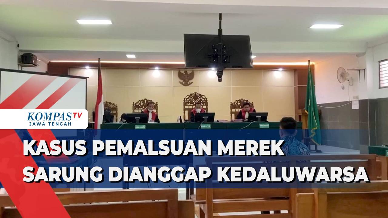 Kasus Pemalsuan Merek Sarung Dianggap Kedaluwarsa - Kompas TV | Vidio