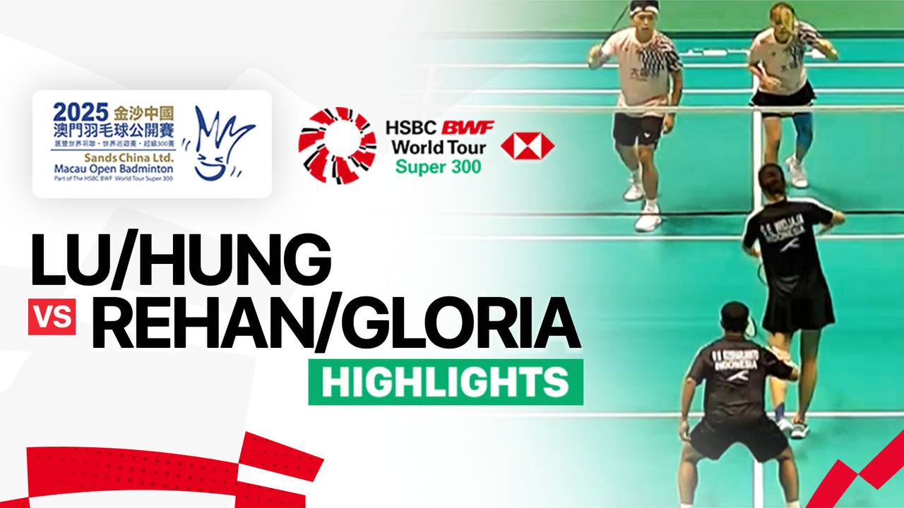 Ming Che Lu/Hung En-Tzu (TPE) vs Rehan Naufal Kusharjanto/Gloria ...