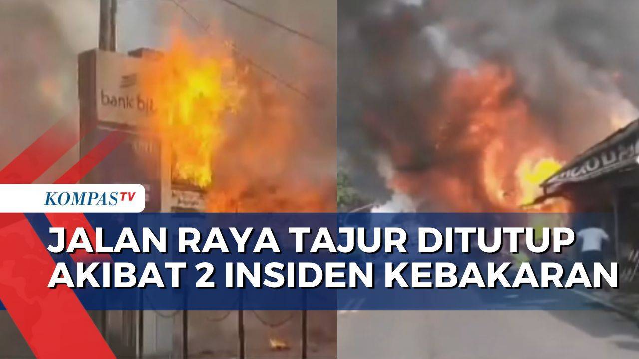 Jalan Raya Tajur Bogor Ditutup Akibat 2 Insiden Kebakaran - Kompas TV ...