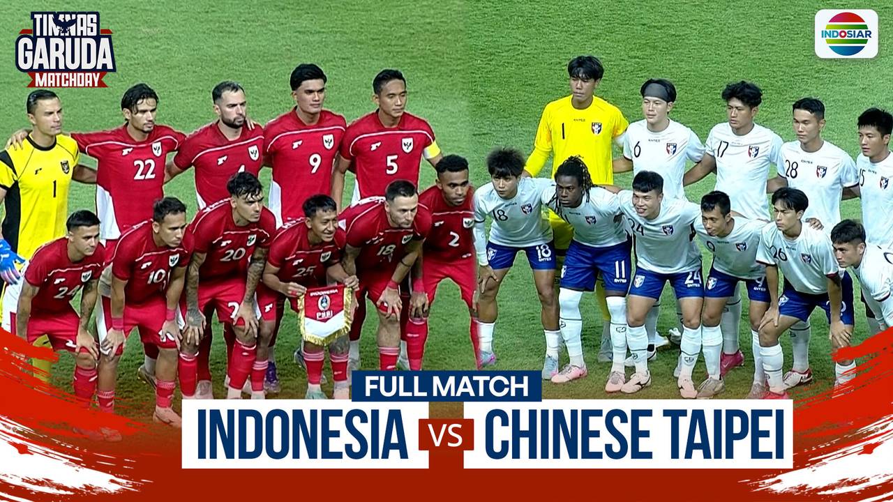 Indonesia vs Chinese Taipei - Full Match | Timnas Garuda MatchDay