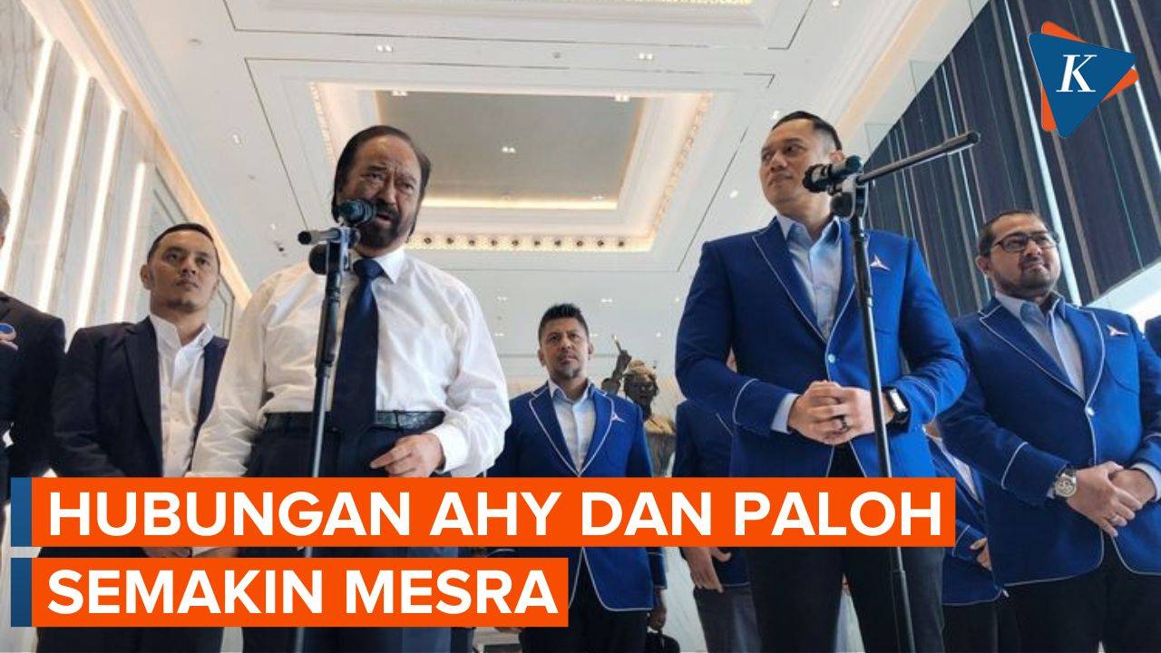AHY kembali Temui Surya Paloh, Komunikasi Semakin Intens - Kompascom | Vidio