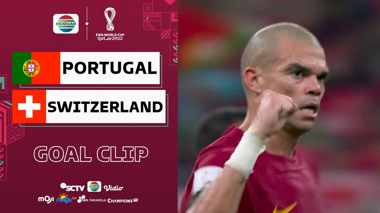 Gol!! Sundulan dari Pepe berhasil Menambah Poin Untuk Timnas Poertugal ...