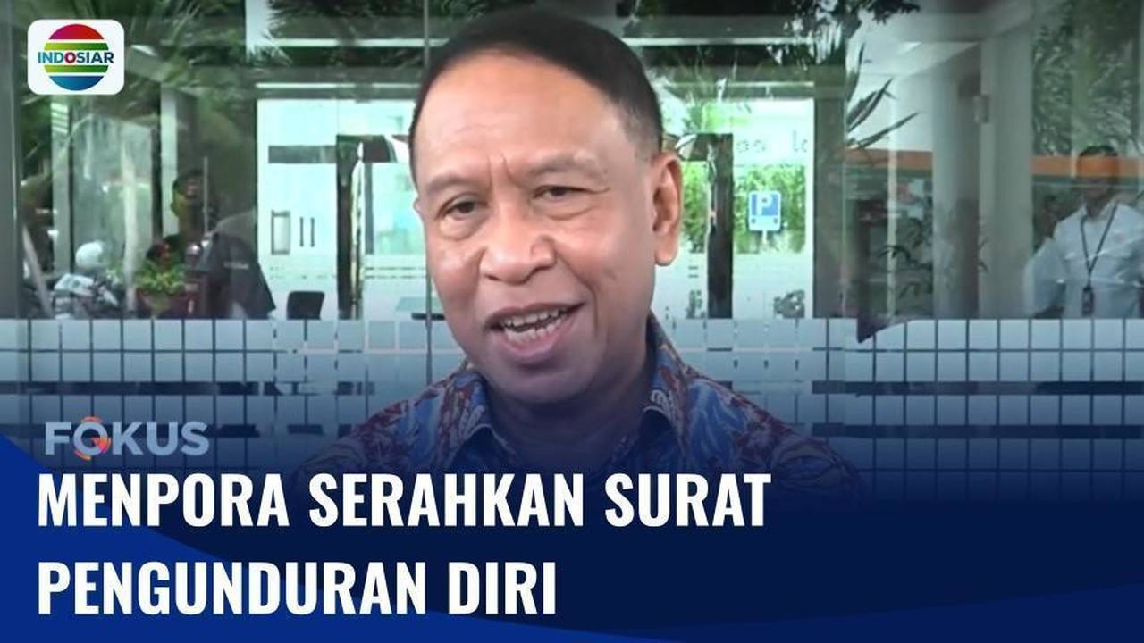 Zainudin Amali Serahkan Surat Pengunduran Diri Sebagai Menpora | Fokus ...