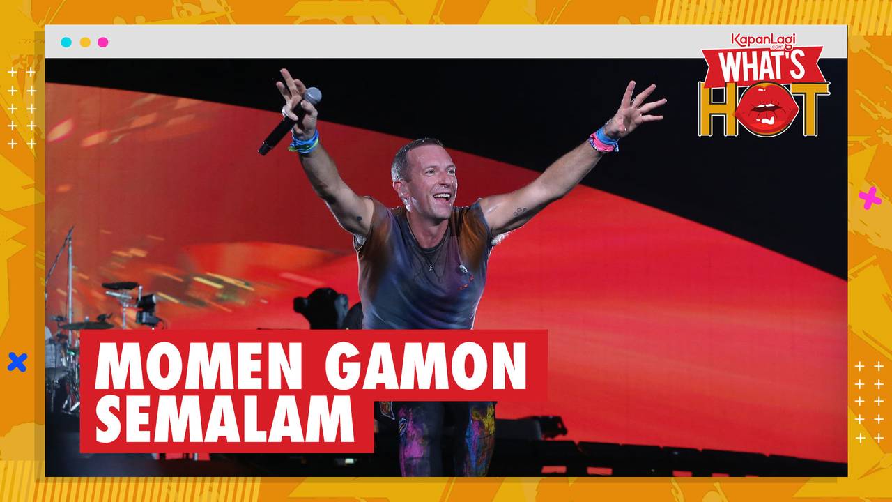 Momen Paling Bikin Gamon Di Konser Coldplay Jakarta, Chris Martin ...