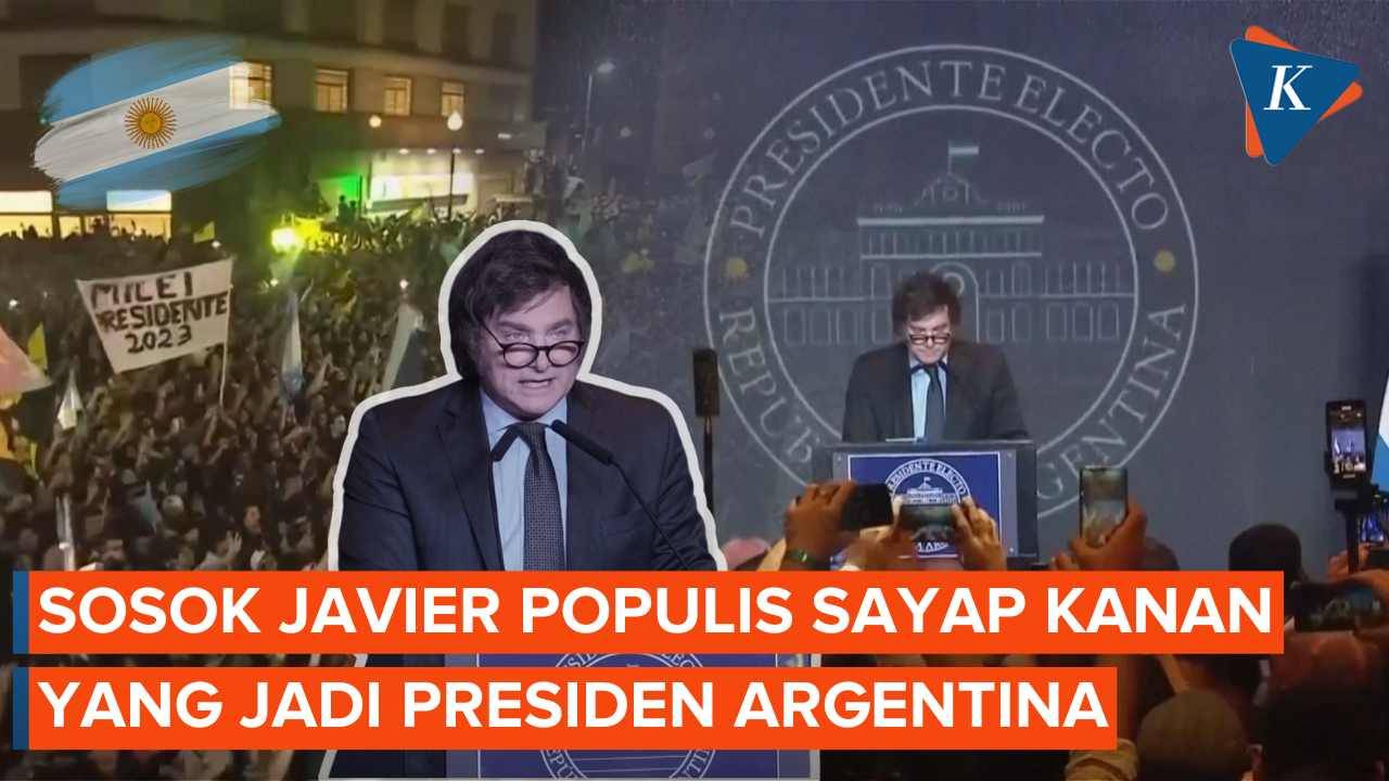 Javier Milei Jadi Presiden Baru Argentina, Siapa Dia? - Kompascom | Vidio