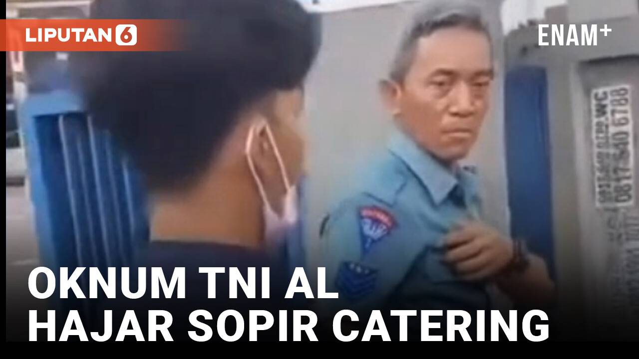 Diduga Kesal Disalip, Oknum Prajurit TNI AL Pukul Sopir Catering di Bogor - liputan6.com | Vidio