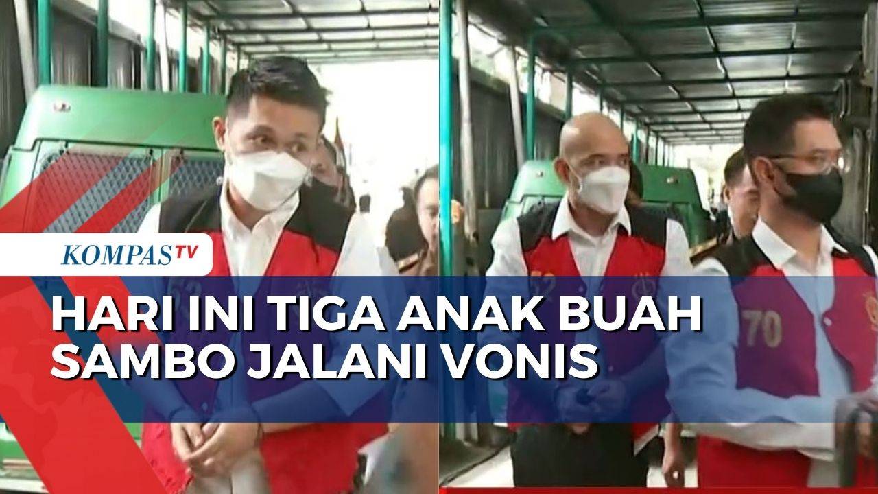 Tiga Anak Buah Sambo, Baiquni Wibowo, Irfan Widyanto, dan Chuck Putranto Jalani Sidang Vonis ...