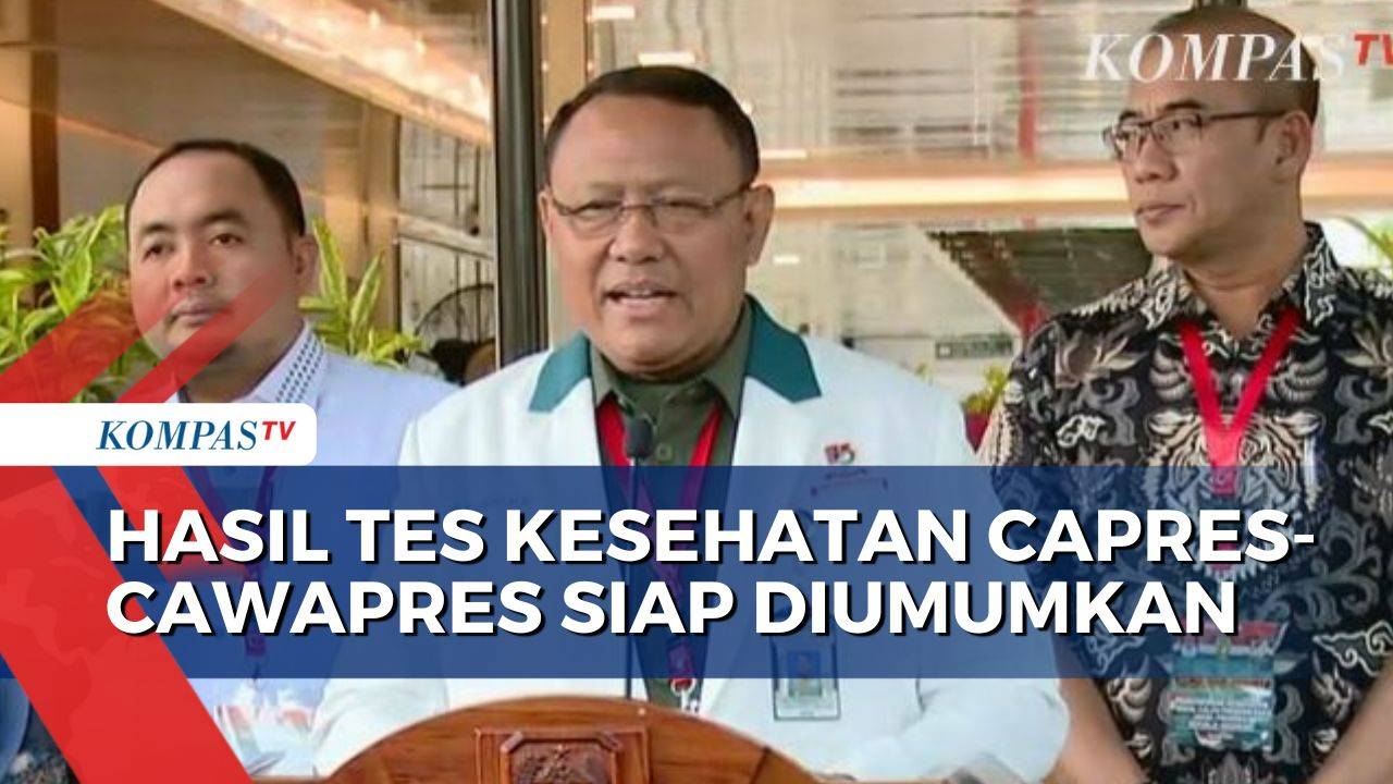 Tim Dokter RSPAD Menyerahkan Hasil Tes Kesehatan Bakal Capres-Cawapres ...