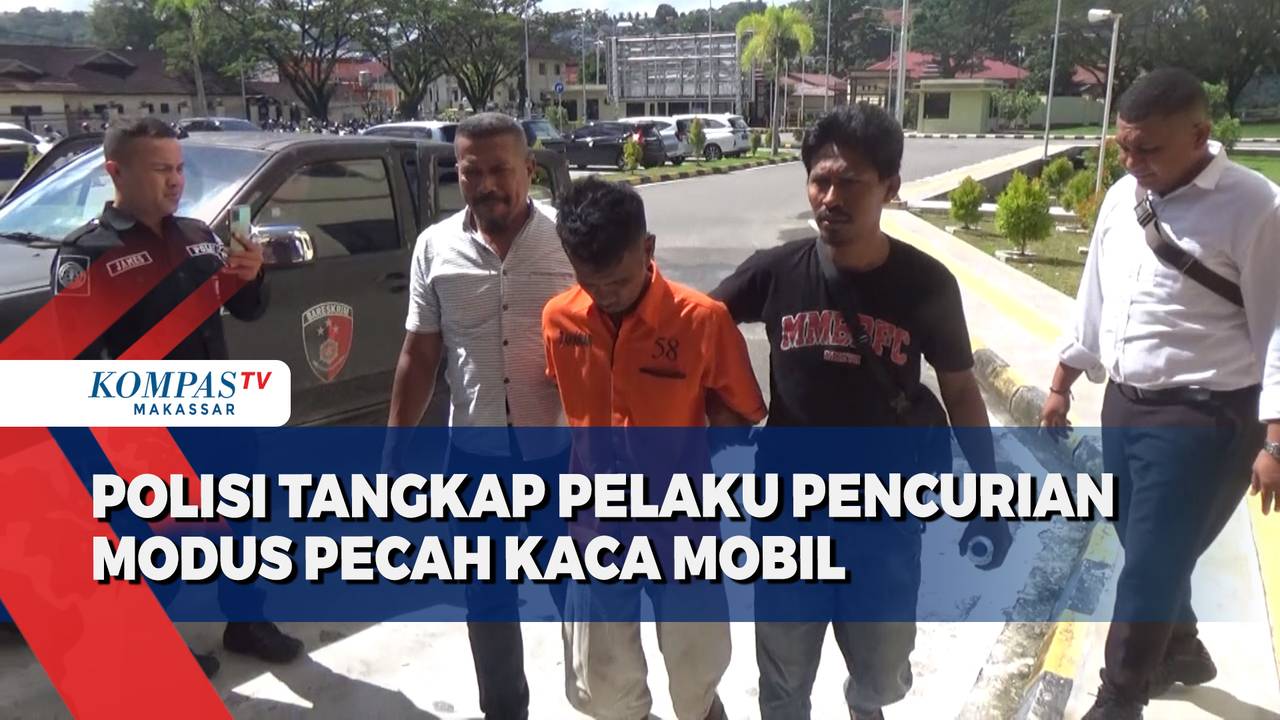 Polisi Tangkap Pelaku Pencurian Modus Pecah Kaca Mobil Kompas Tv Vidio